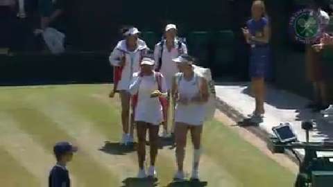 A powerful partnership: Hingis and Mirza - The Championships, Wimbledon ...